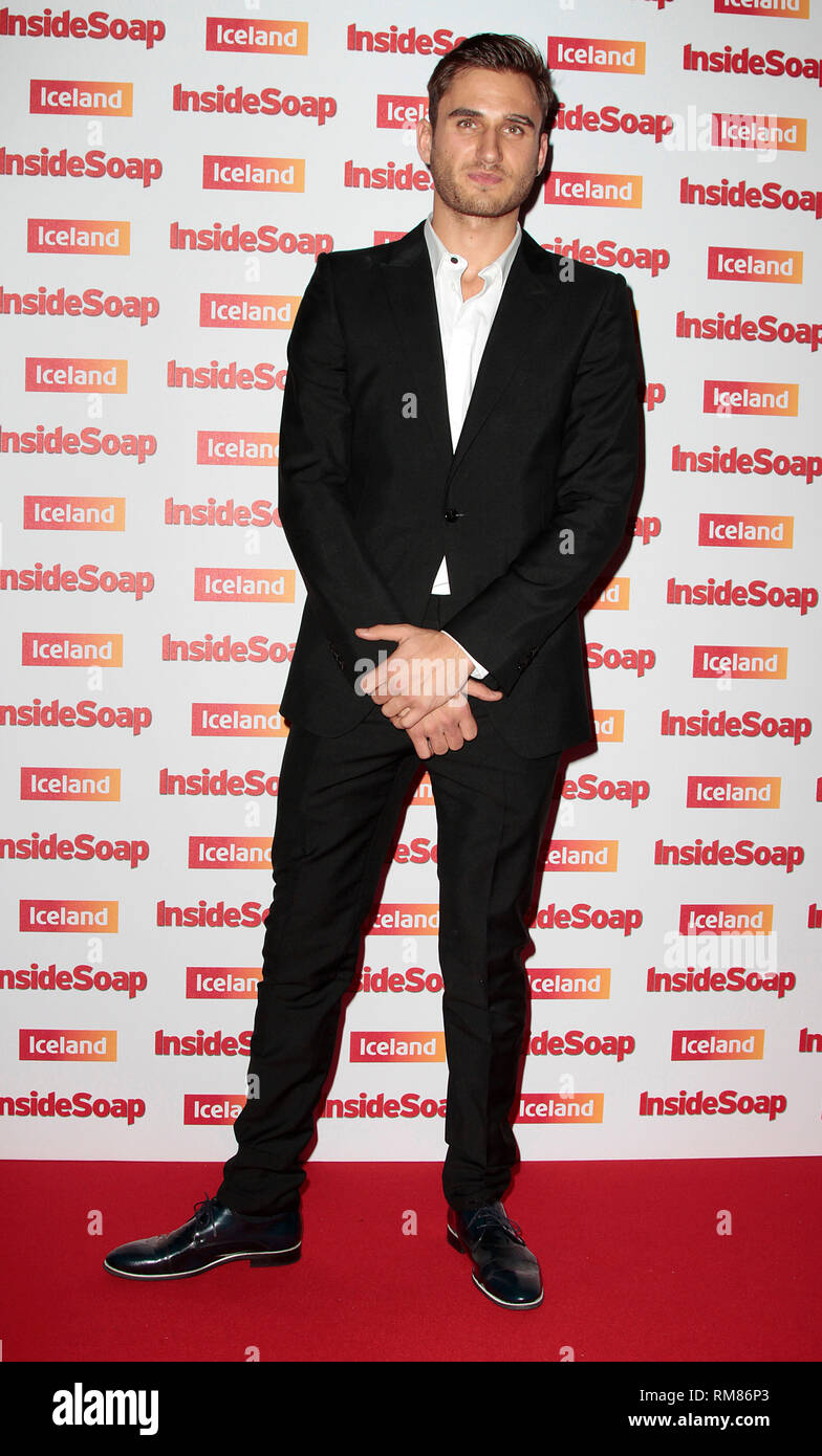 Charlie clapham hollyoaks hi-res stock photography and images - Alamy