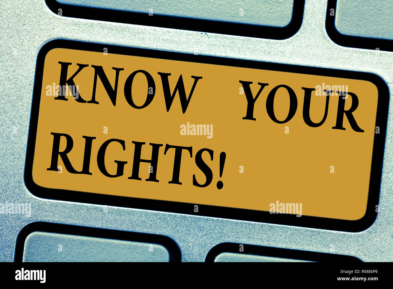 Writing note showing Know Your Rights. Business photo showcasing asking ...