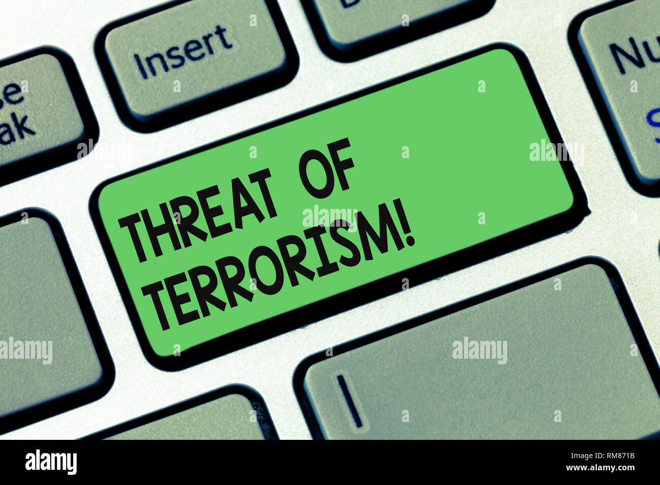 Keyboard pistol hi-res stock photography and images - Alamy