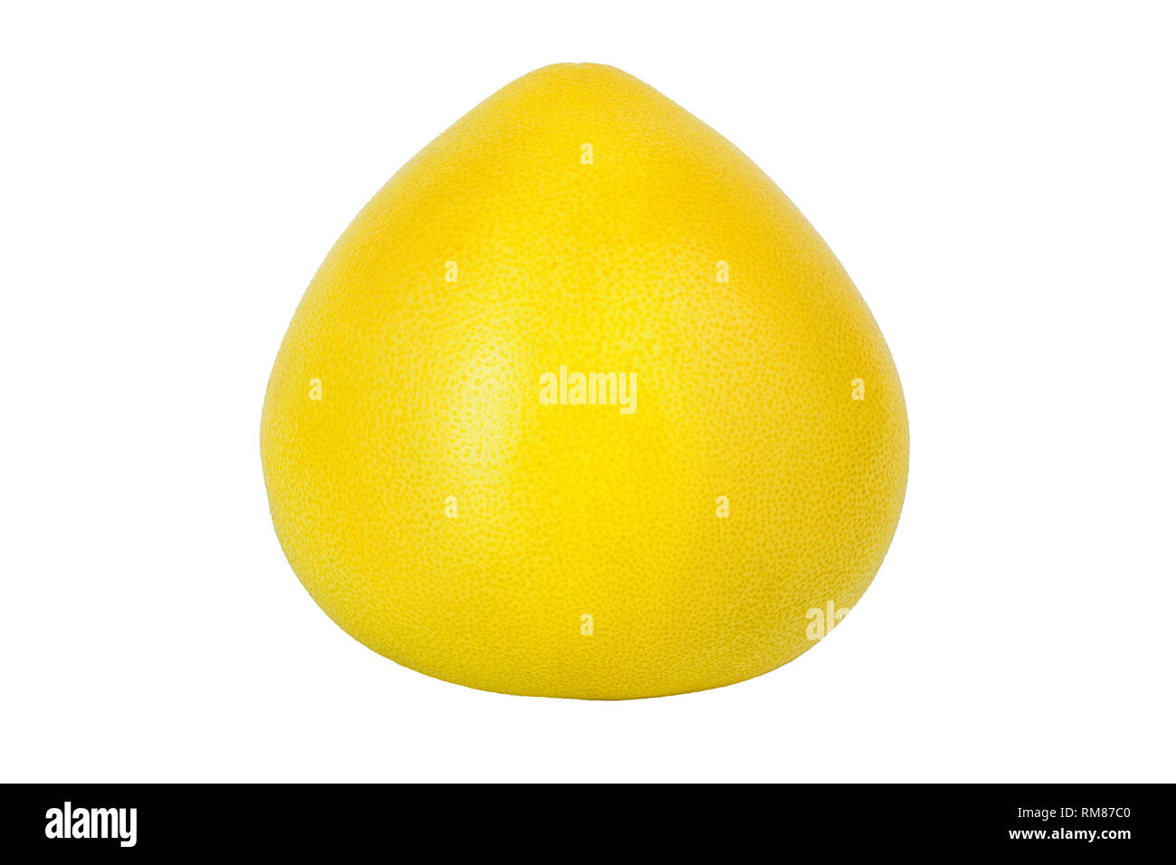 whole ripe juicy pomelo citrus fruit isolated on white background Stock ...