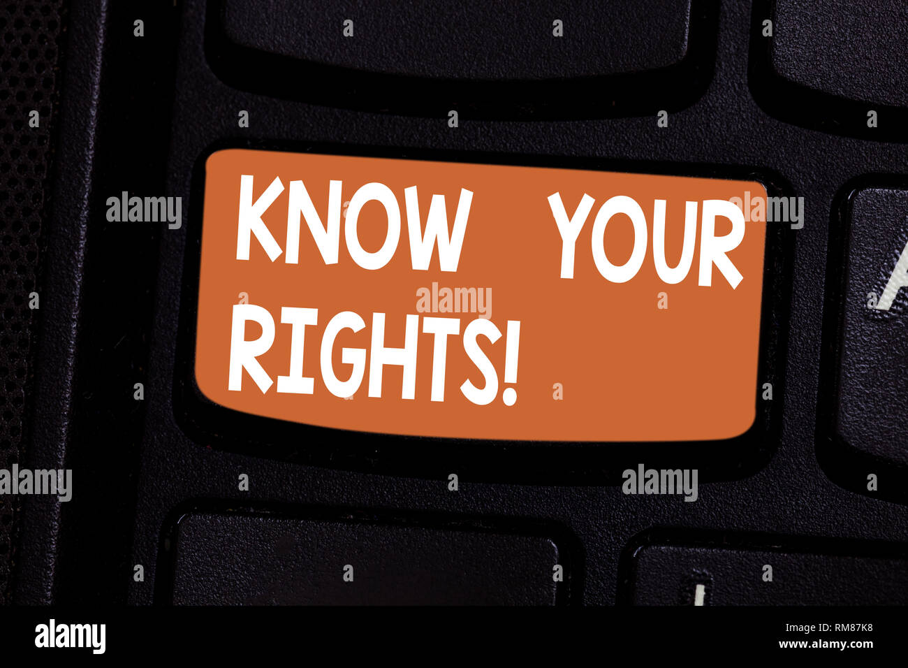 Know right law justice hi-res stock photography and images - Alamy