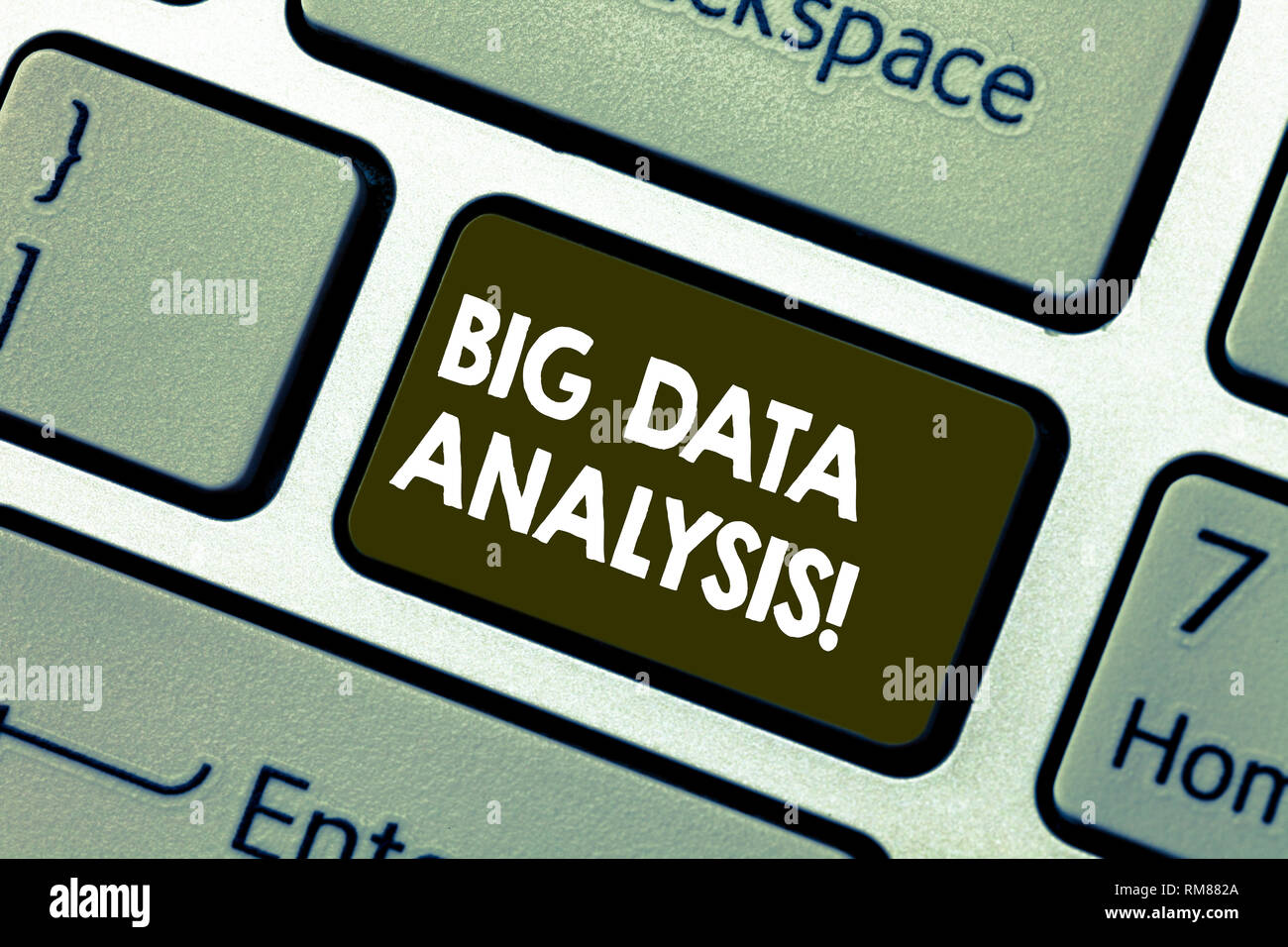 Writing note showing Big Data Analysis. Business photo showcasing ...