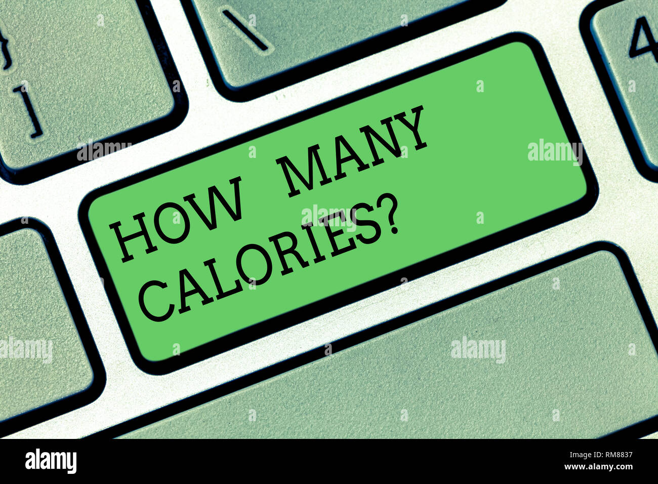 Word writing text How Many Calories. Business concept for asking about ...
