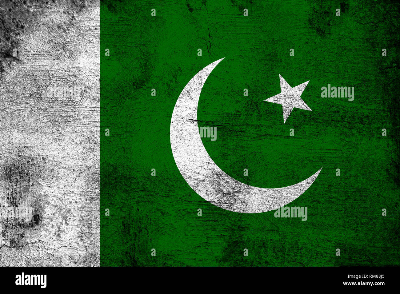 Pakistan grunge and dirty flag illustration. Perfect for background or ...