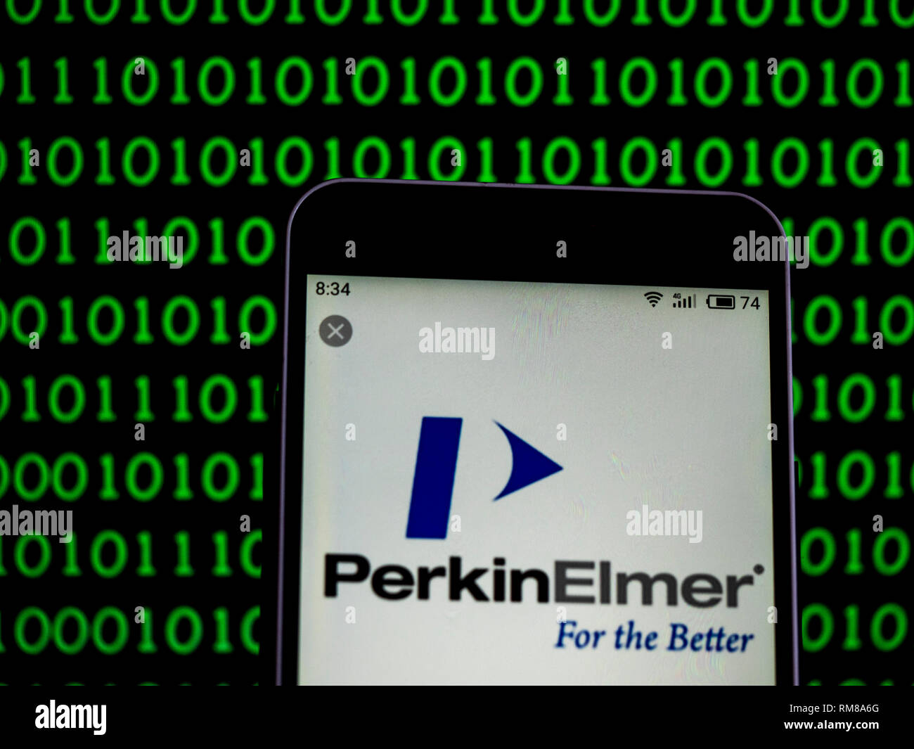 PerkinElmer, Inc. logo seen displayed on smart phone Stock Photo - Alamy