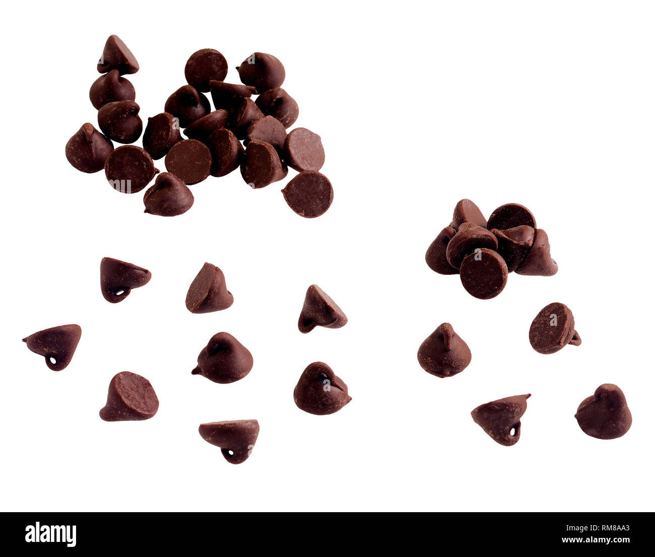 Dessert cookie chips tasty Cut Out Stock Images & Pictures - Alamy