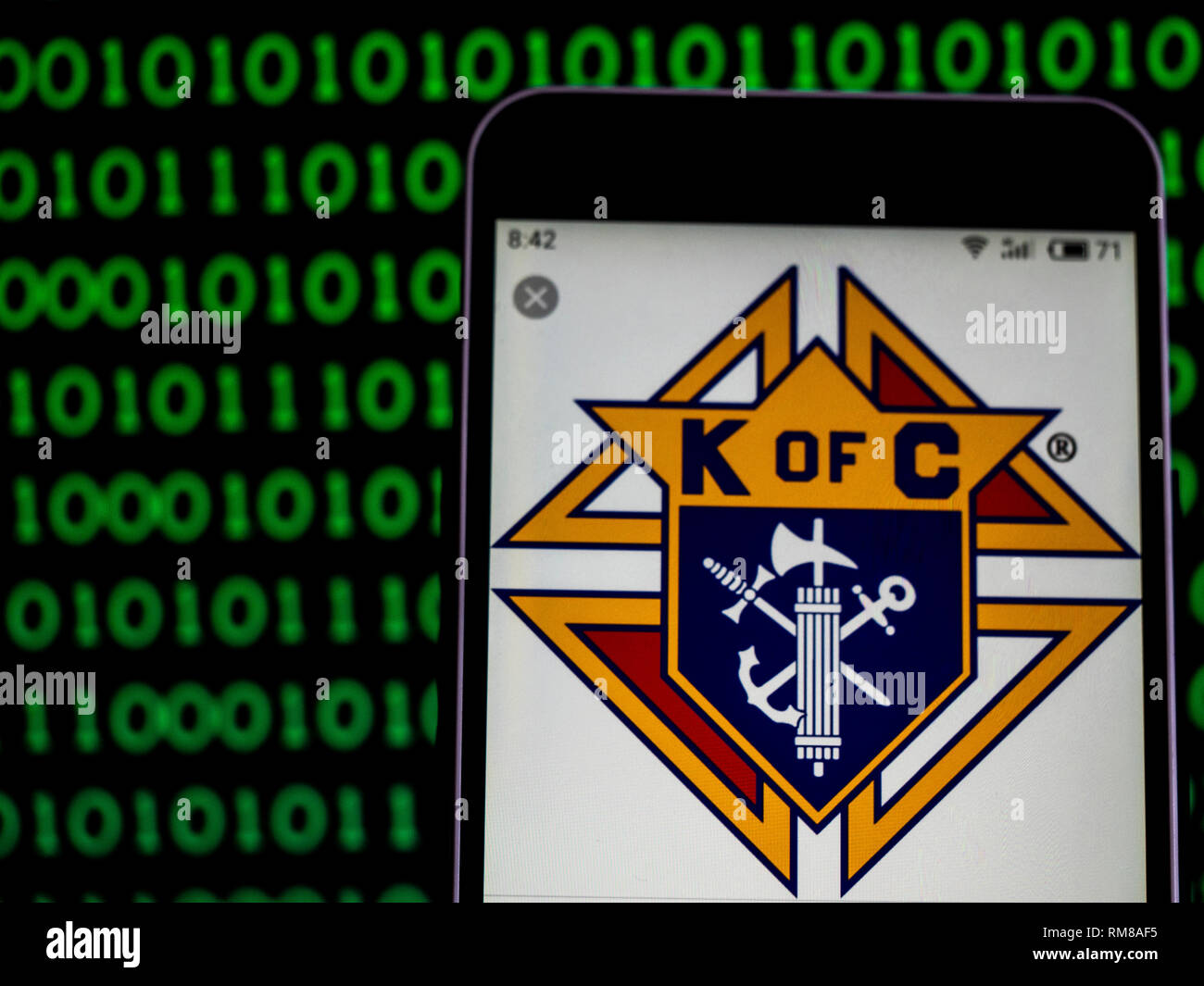 Knights of Columbus - a Catholic-based Fraternal Organization logo seen ...