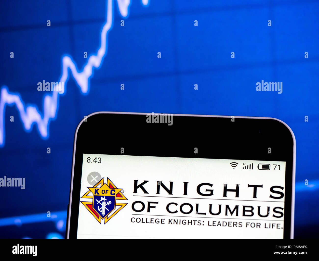 Knights of Columbus - a Catholic-based Fraternal Organization logo seen ...