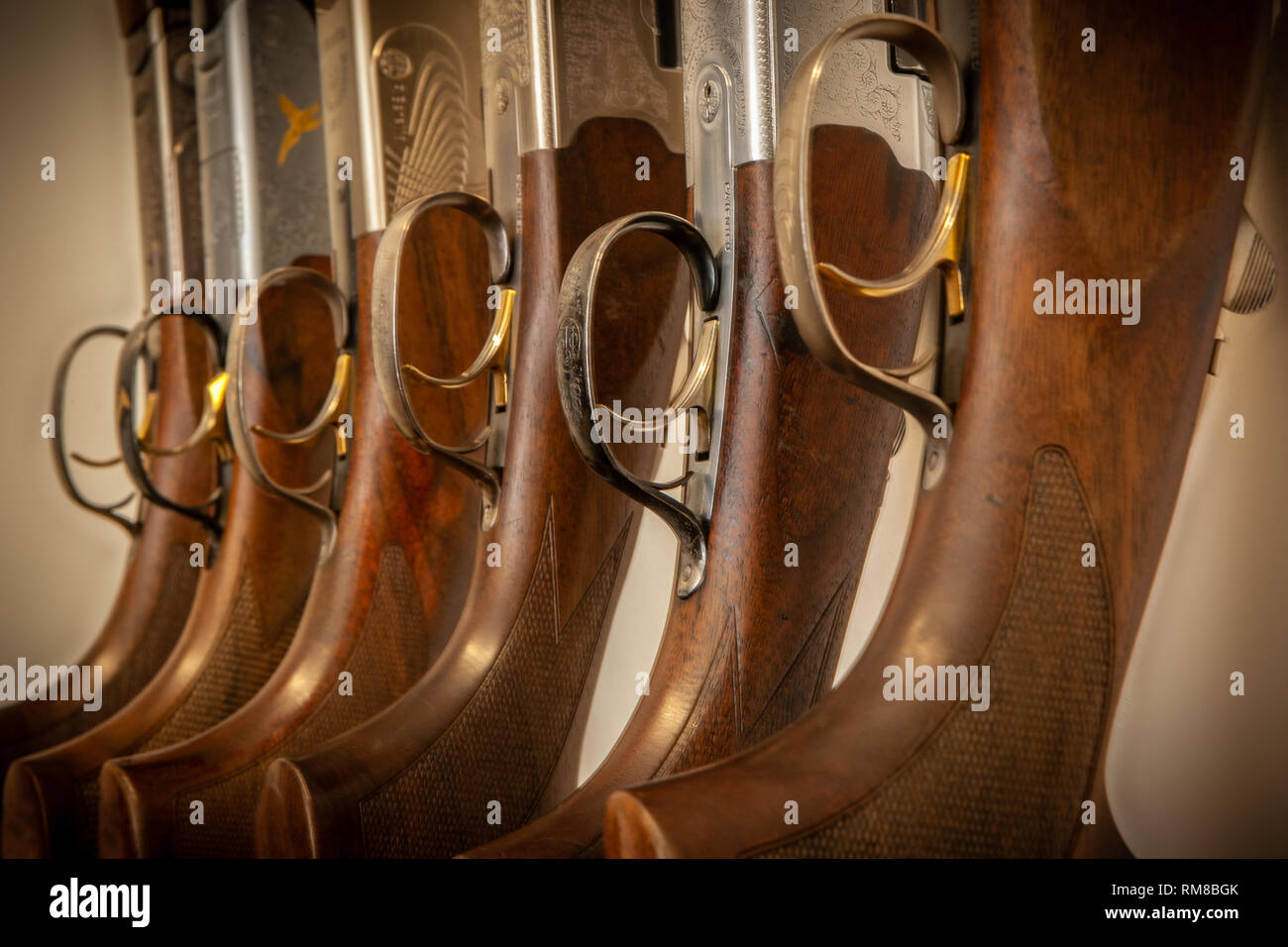 Double barrel gun hi-res stock photography and images - Alamy