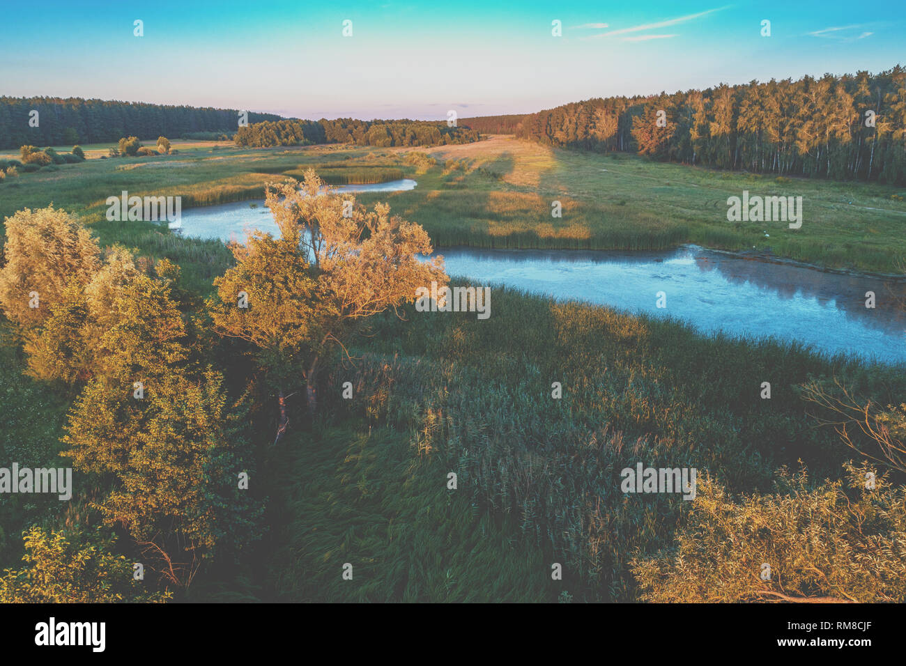 Meadow brook hi-res stock photography and images - Alamy