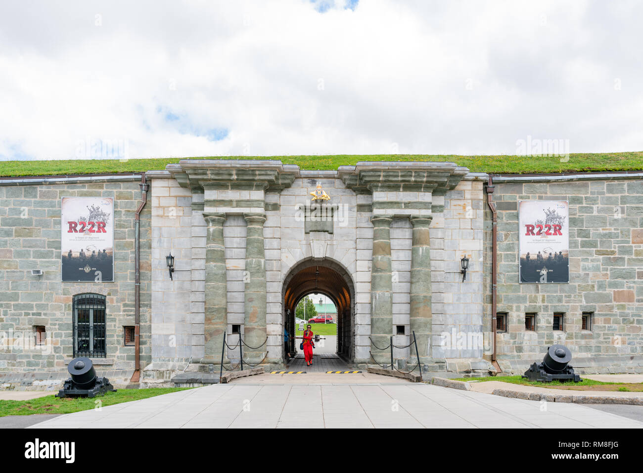 Citadelle fort quebec hi-res stock photography and images - Alamy