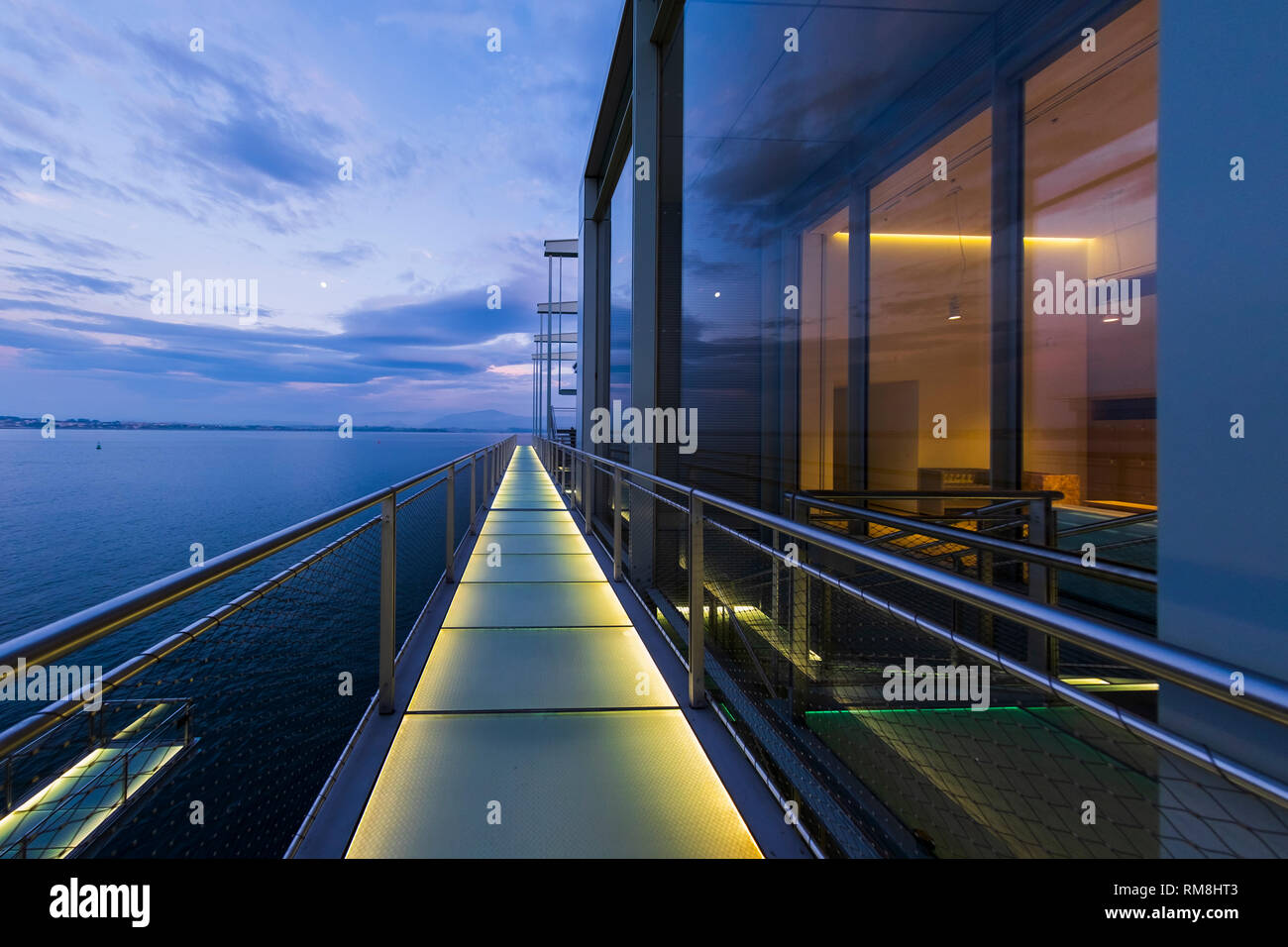 Botin center museum. Santander, Spain Stock Photo - Alamy