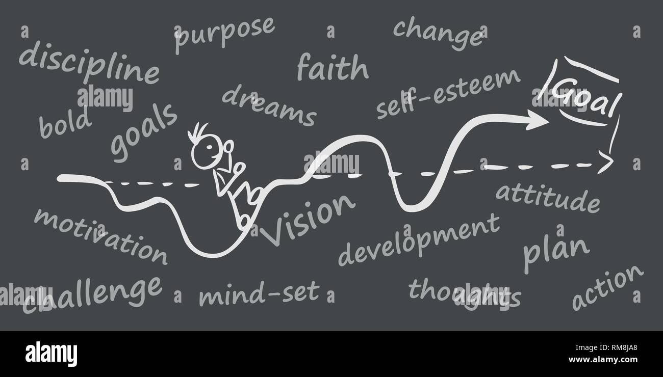 Determined development Stock Vector Images - Alamy