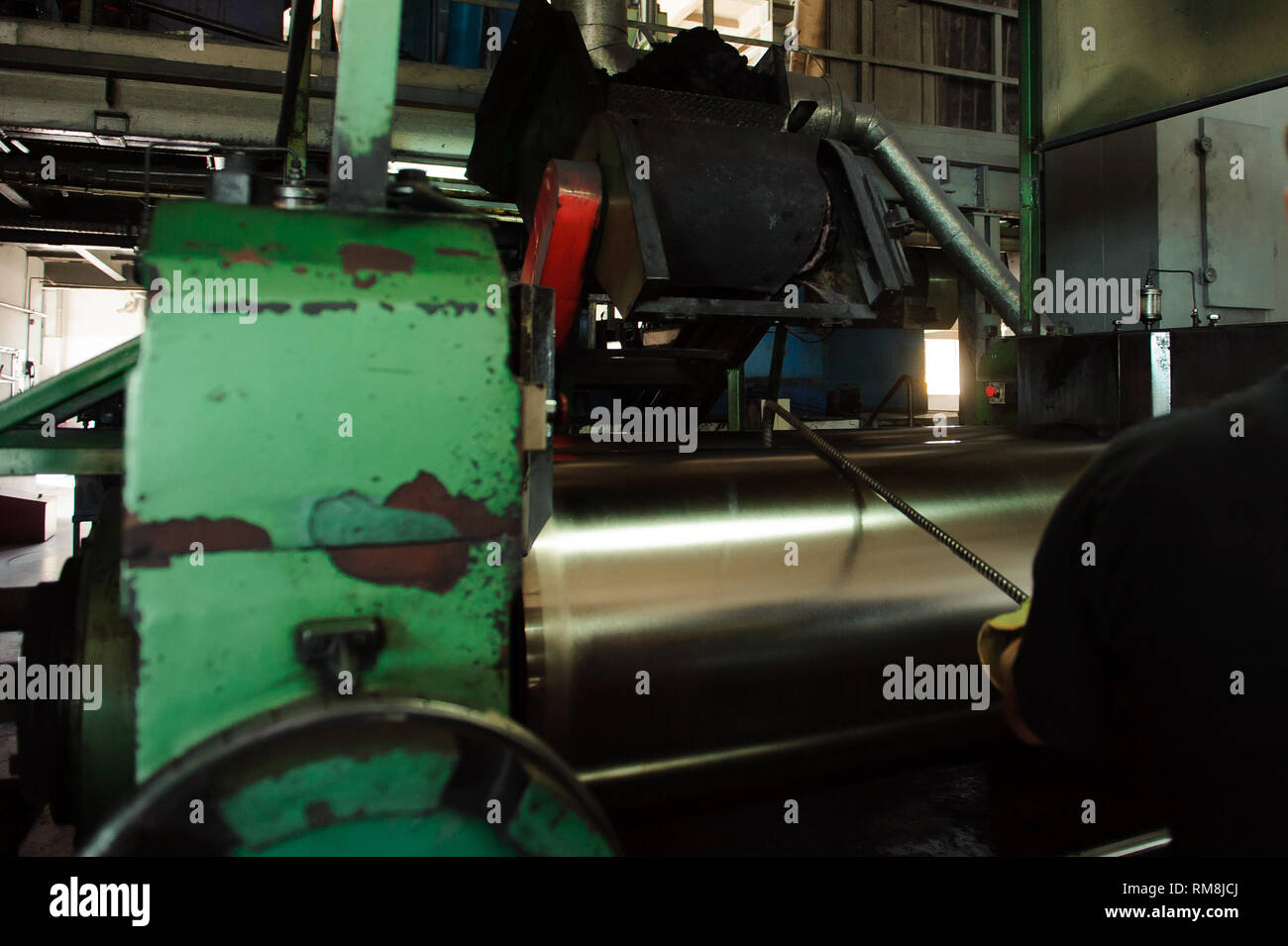 Interior factory manufacturing rubber hi-res stock photography and ...