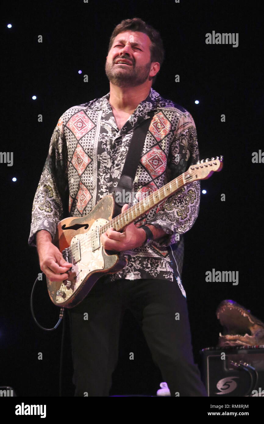 Singer, songwriter and guitarist Tab Benoit is shown performing on ...