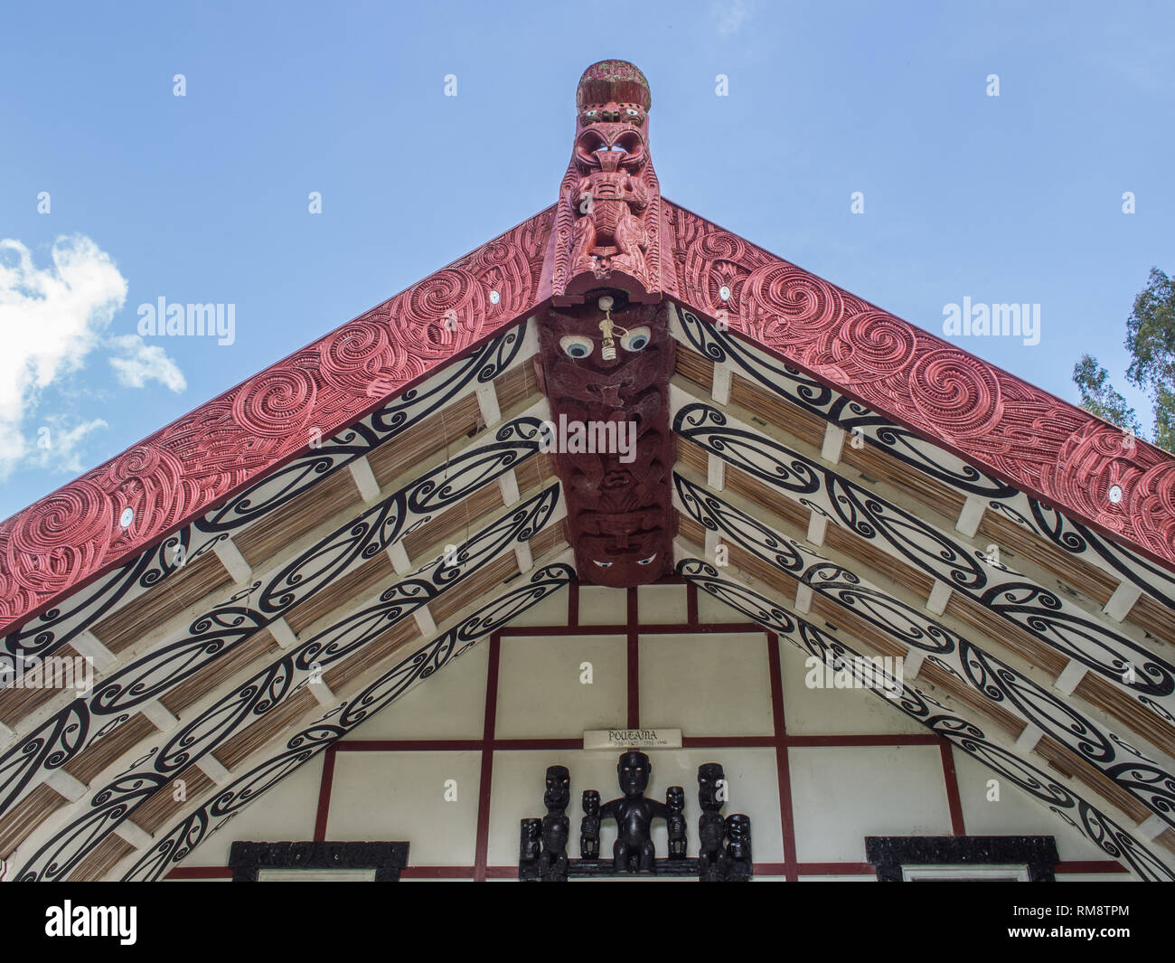 Maori marae wharenui hi-res stock photography and images - Alamy
