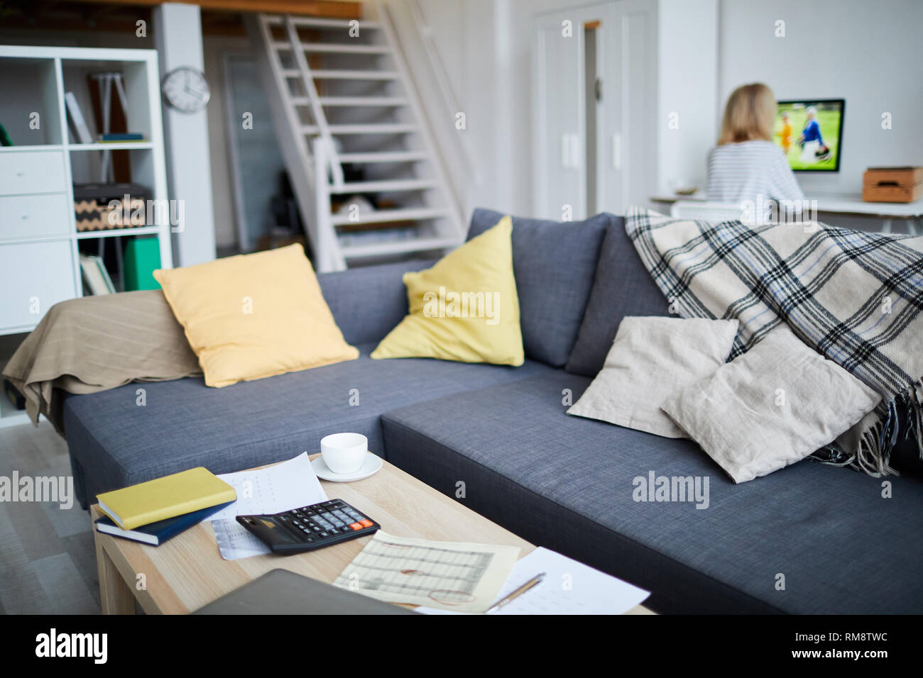 Sofa room mess hi-res stock photography and images - Alamy