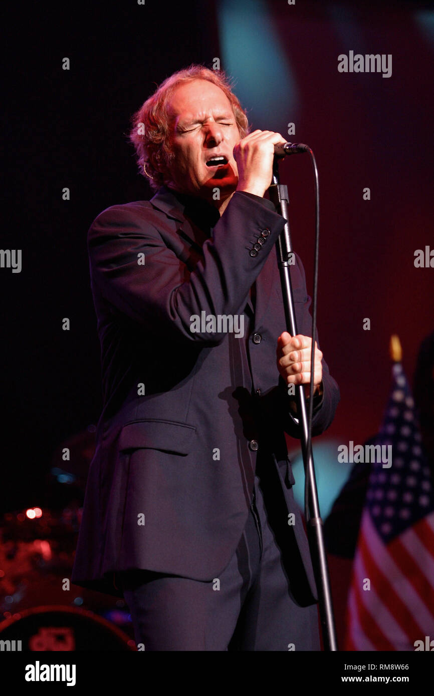 Singer Michael Bolton Is shown performing during a "live" concert ...