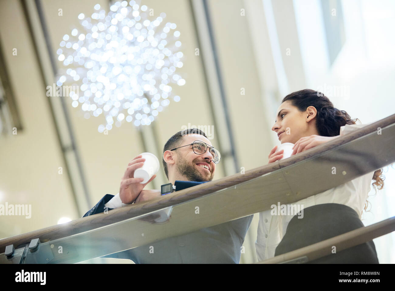 Break in the mall Stock Photo - Alamy