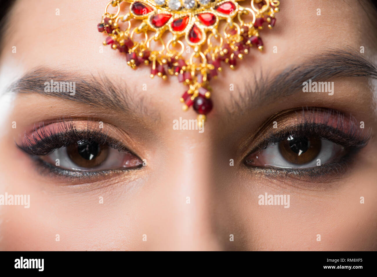 Indian Bindi Eyes