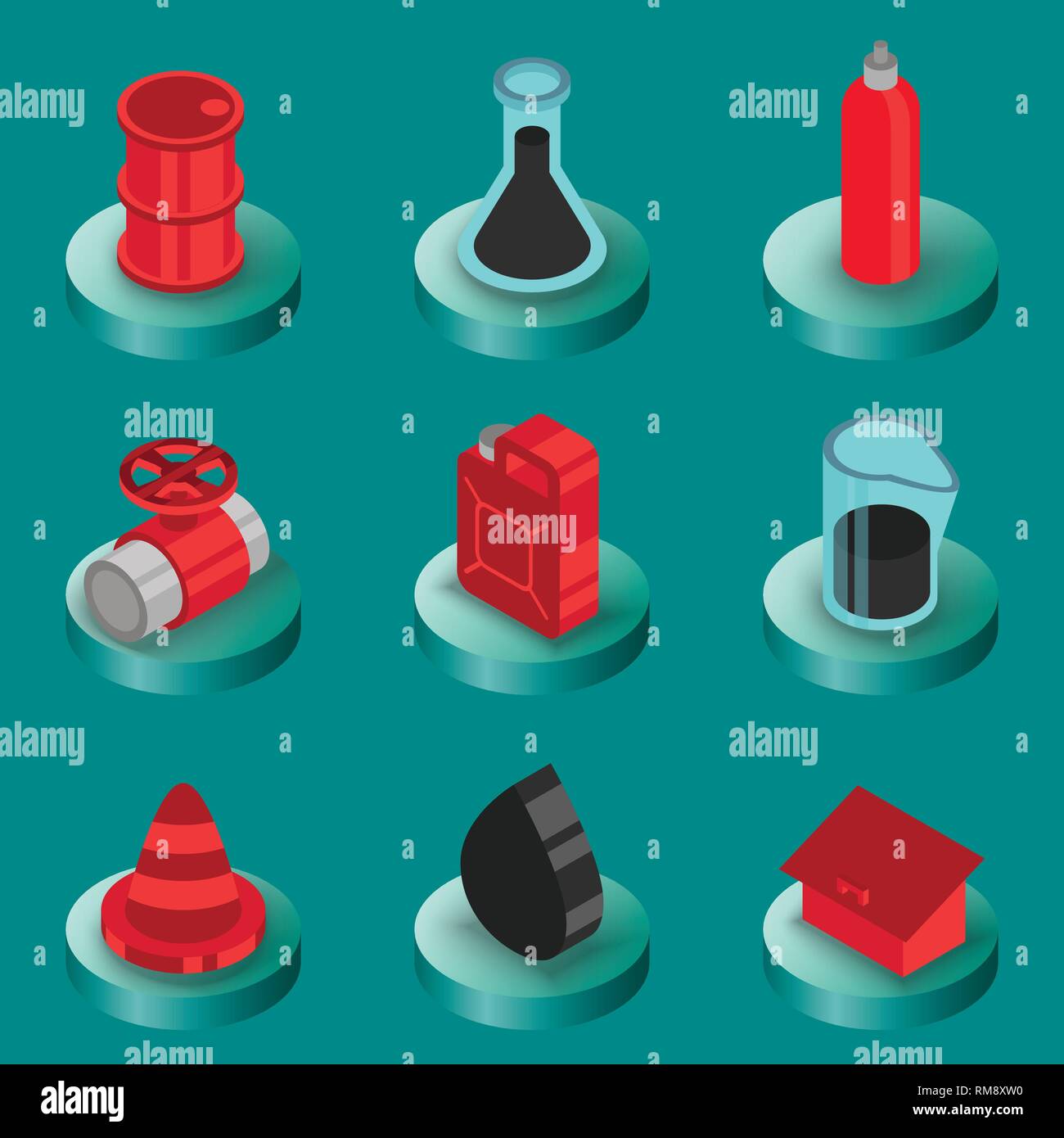 Empty petrol gage Stock Vector Images - Alamy