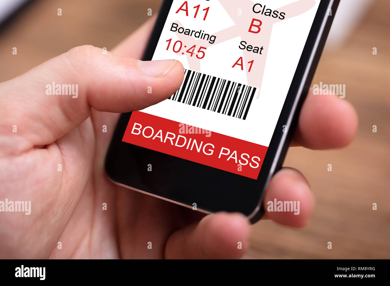 Airport boarding pass hi-res stock photography and images - Alamy