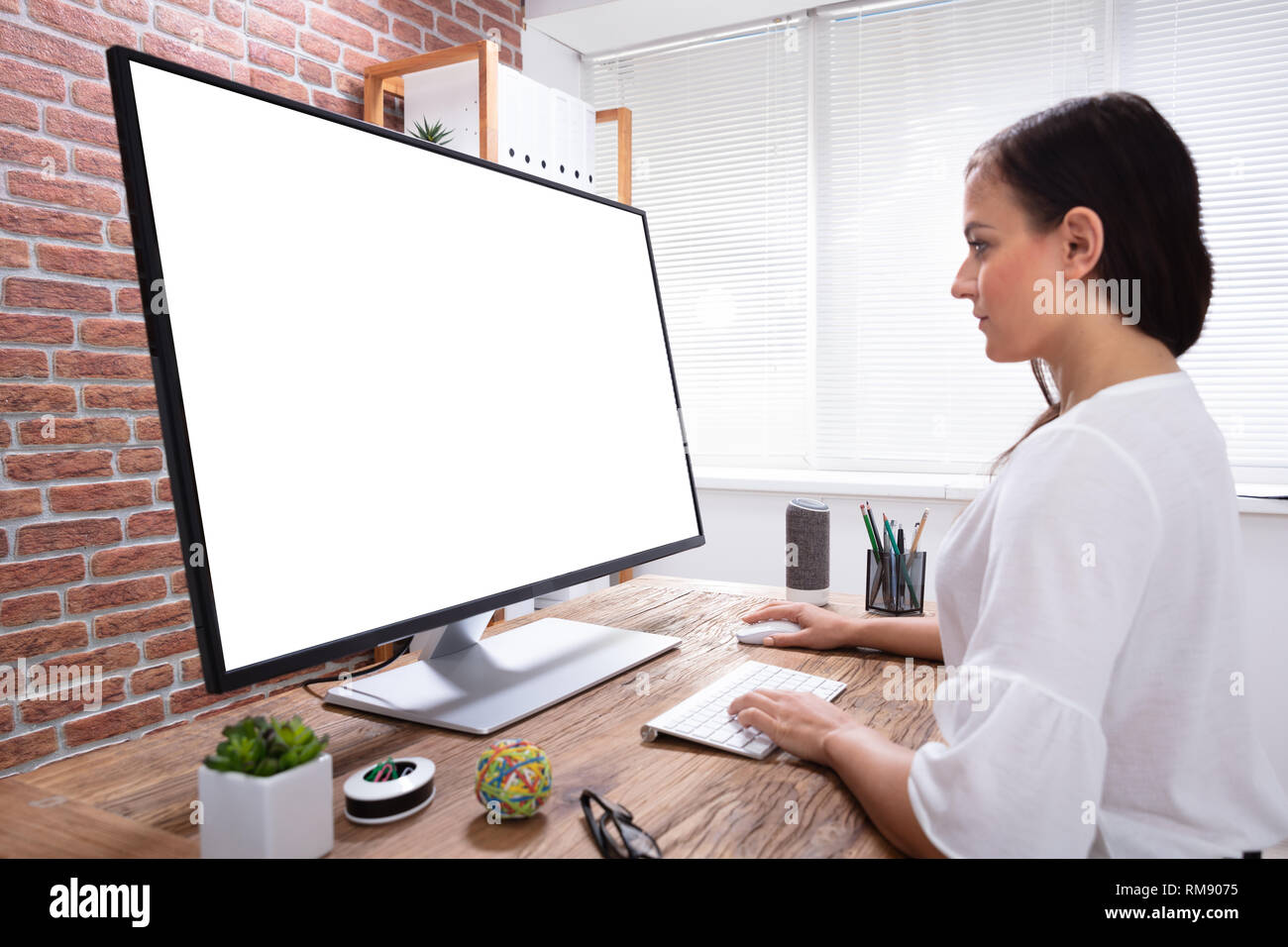Professional computer close up hi-res stock photography and images - Alamy