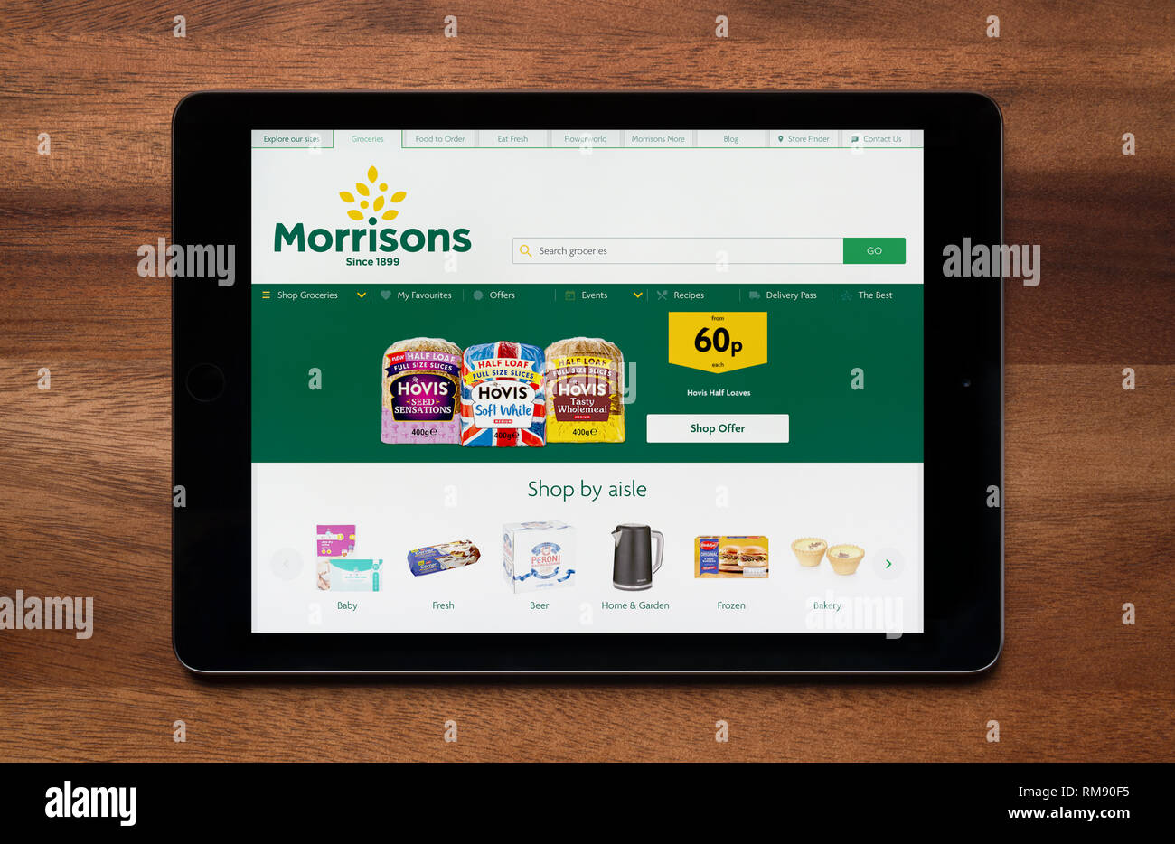 Morrisons logo hi-res stock photography and images - Alamy