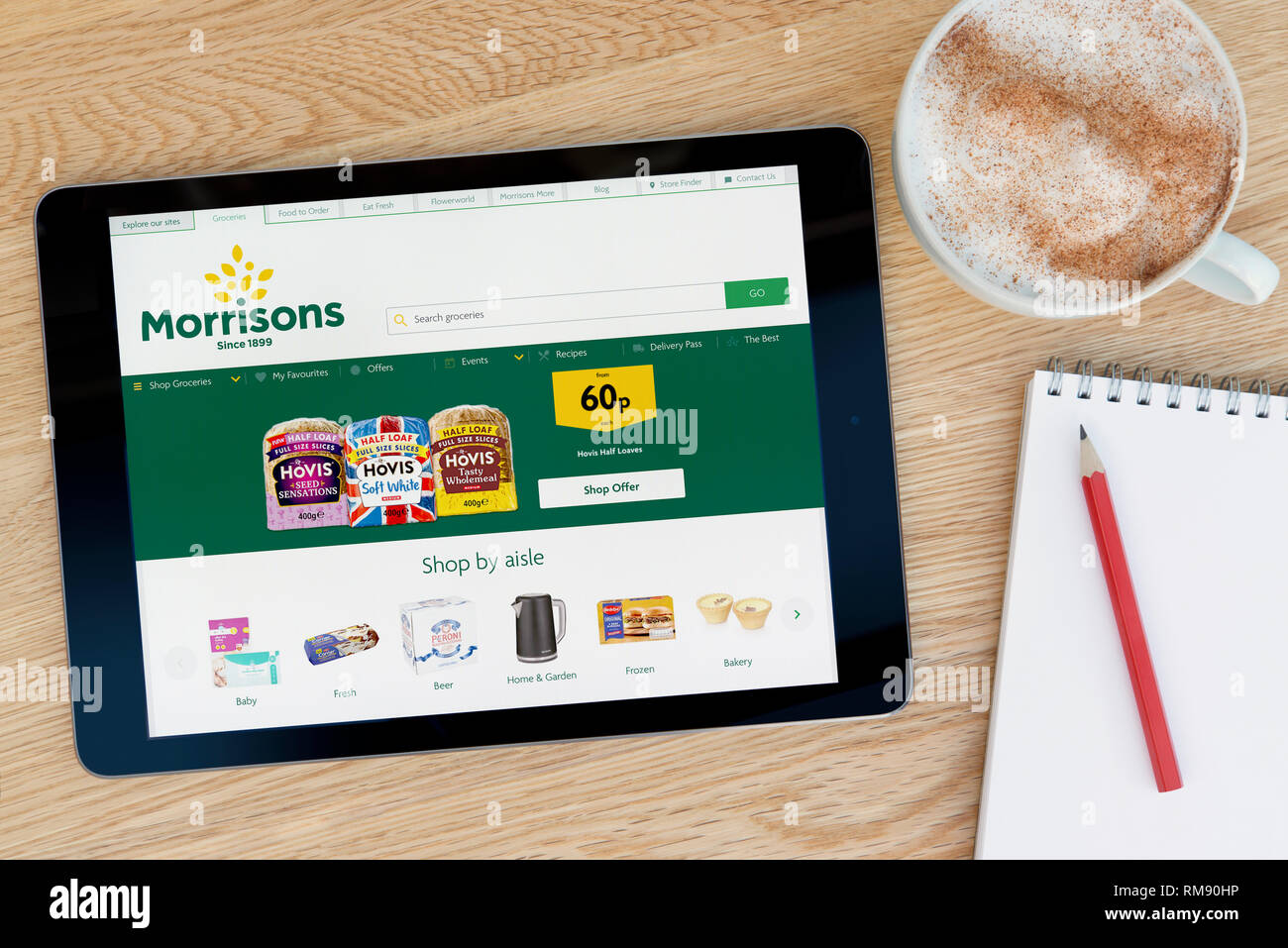 Morrisons logo hi-res stock photography and images - Alamy