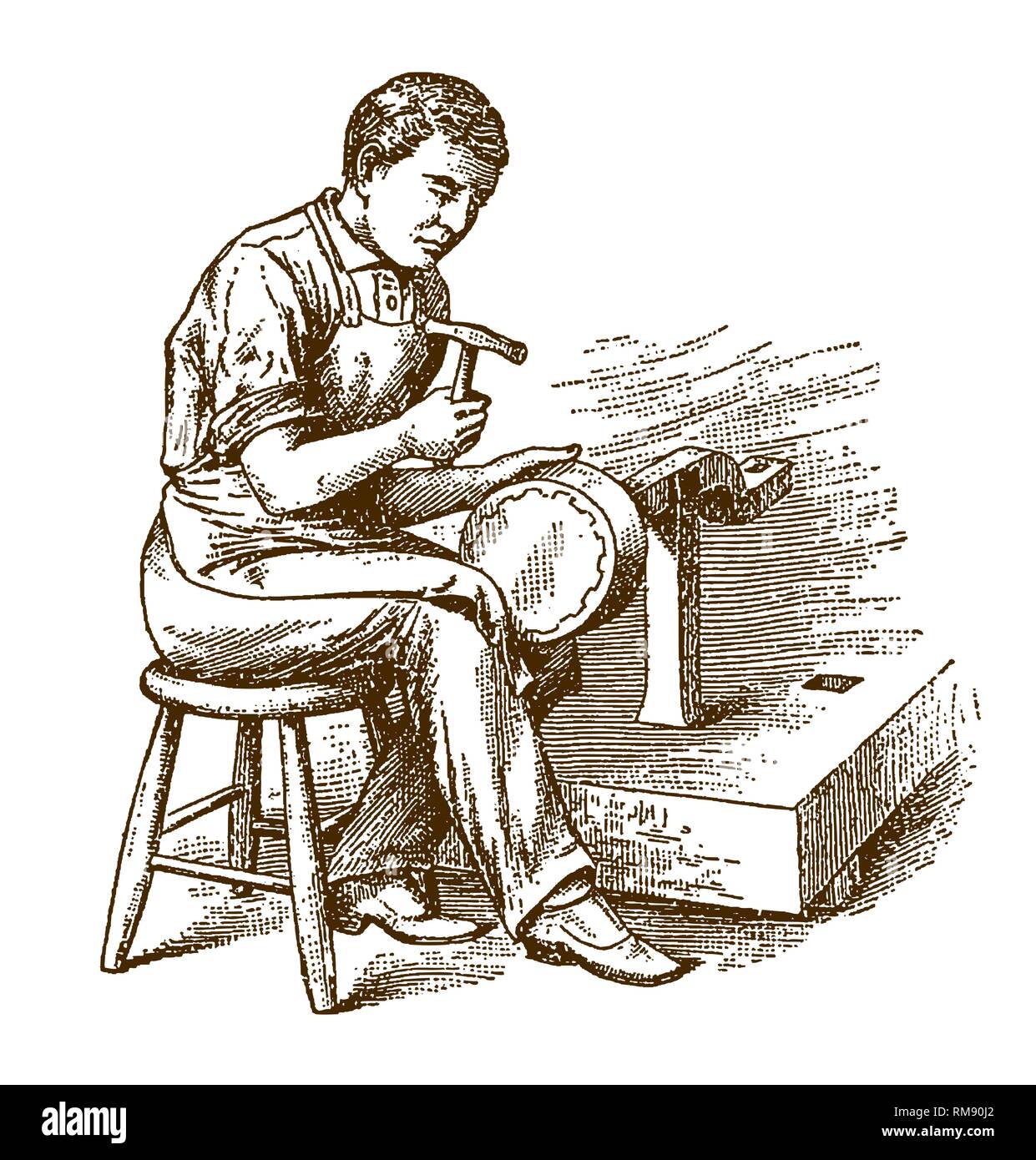 Coppersmith ancient Cut Out Stock Images & Pictures - Alamy