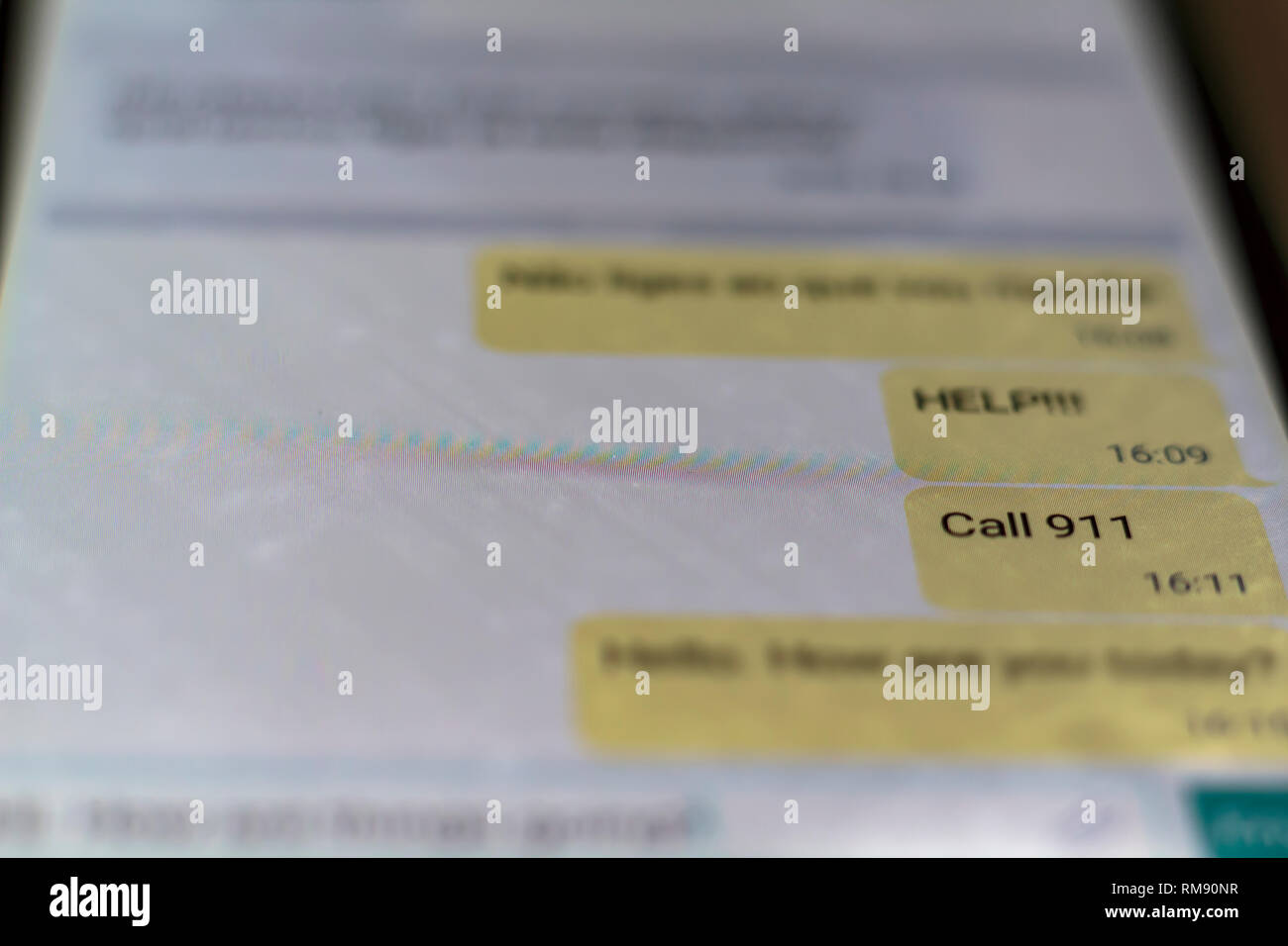 Call 911 hi-res stock photography and images - Alamy