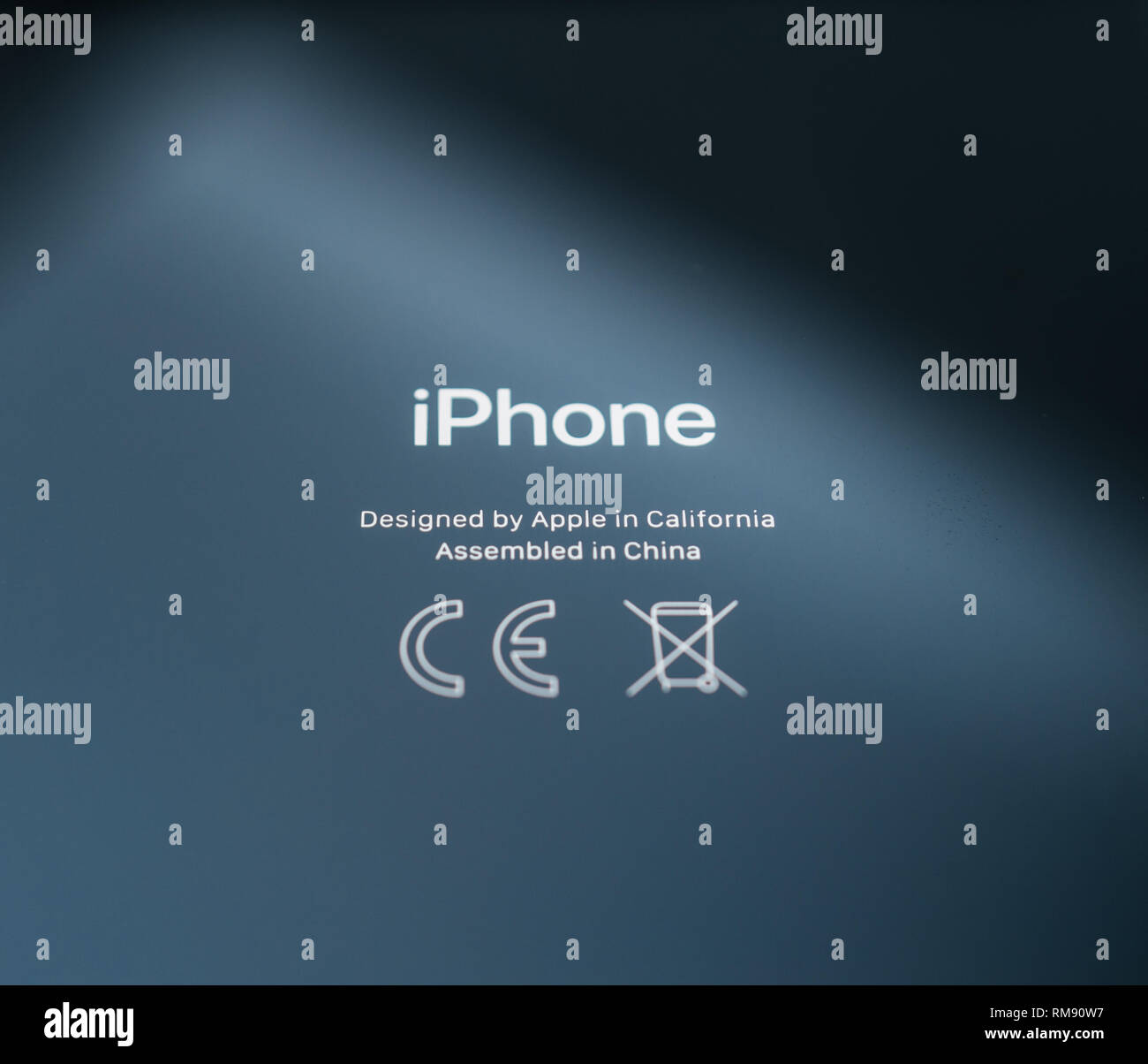 Apple product assembled in china hi-res stock photography and images ...