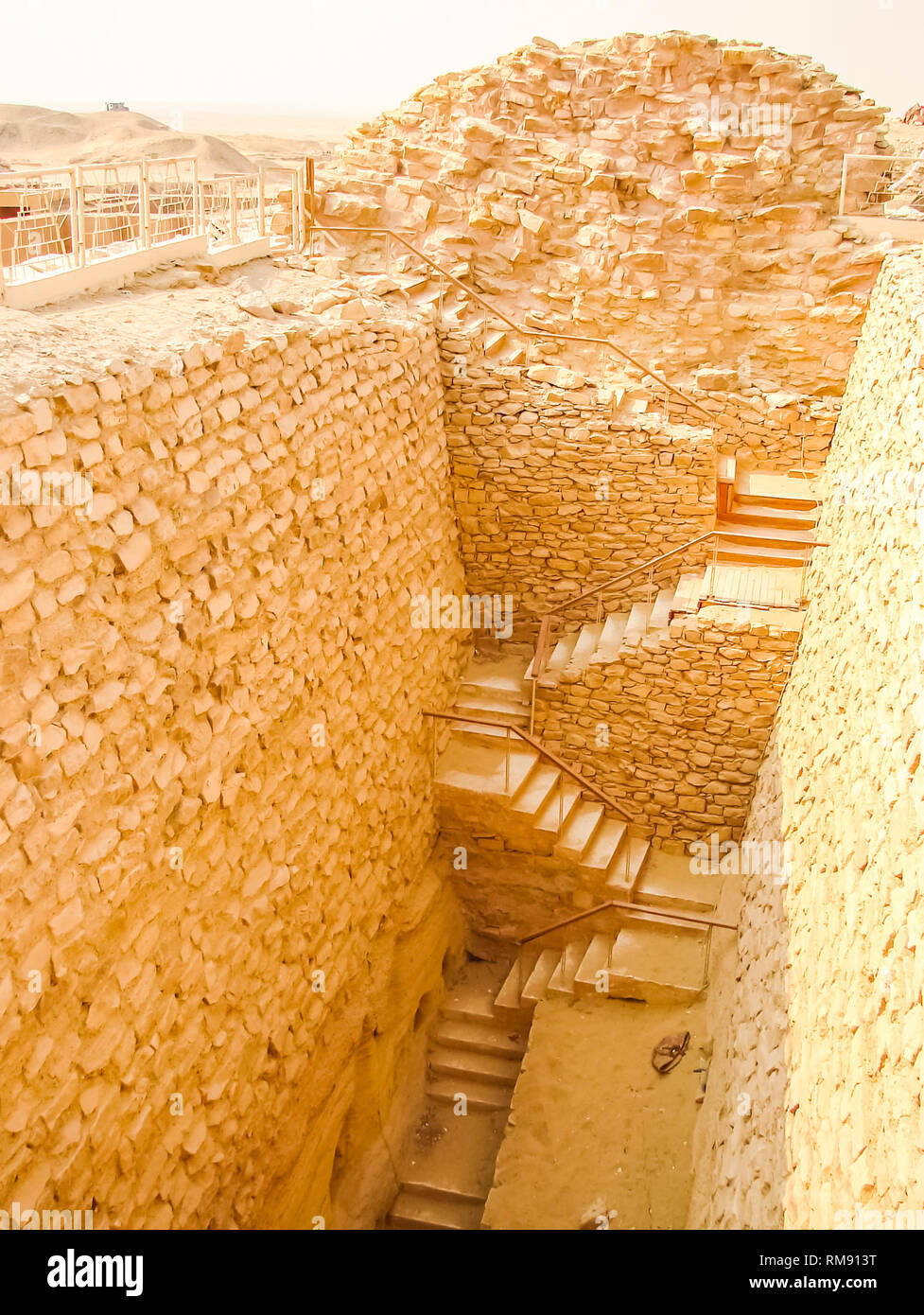 Architectural heritage of ancient Egyptian civilization. Ruins and ...
