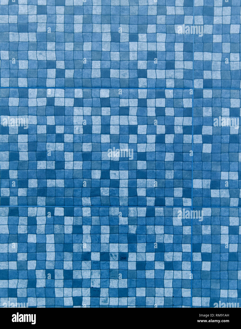 Abstract blue square mosaic background or texture Stock Photo - Alamy