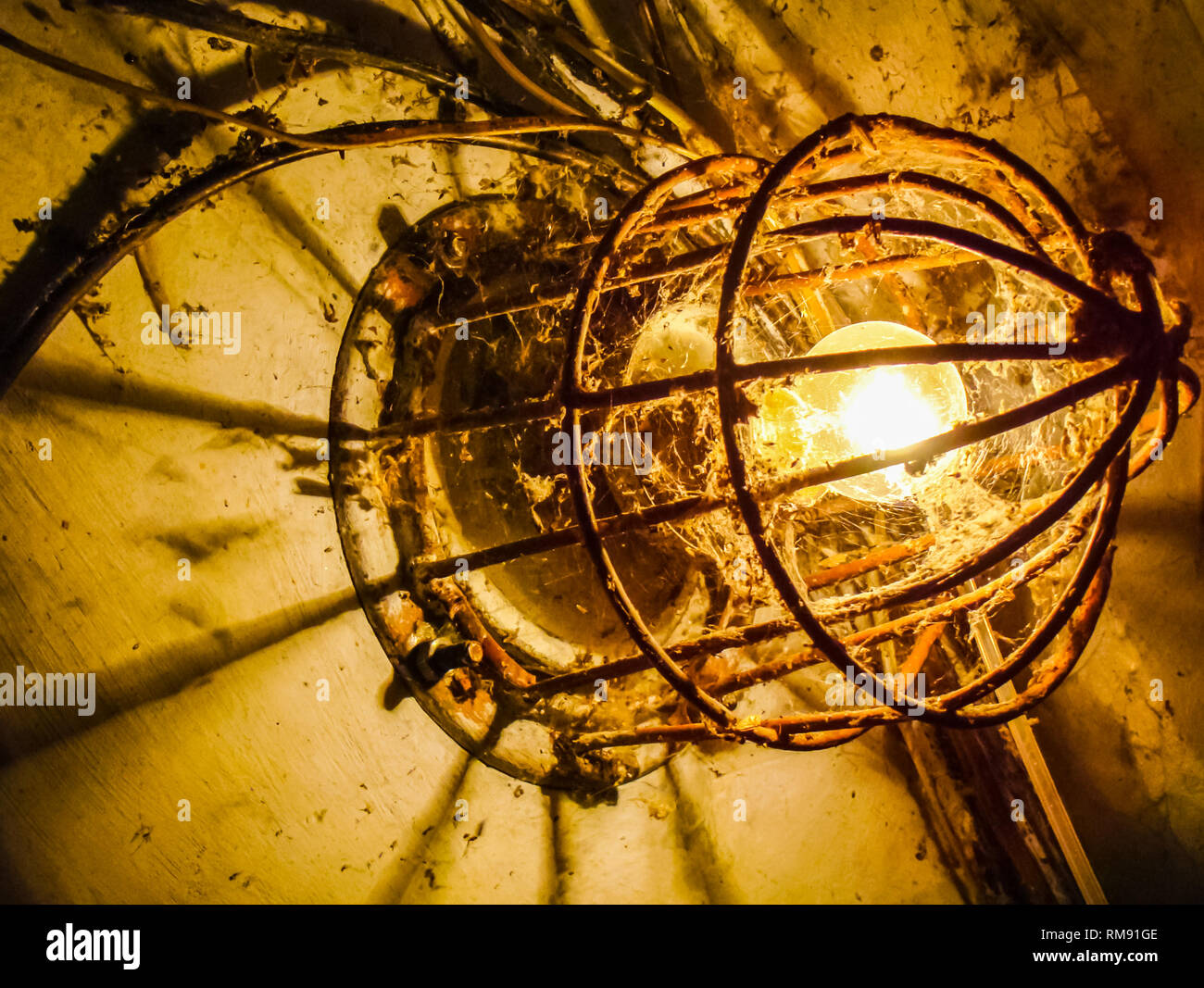Lamp covered with dust hi-res stock photography and images - Alamy