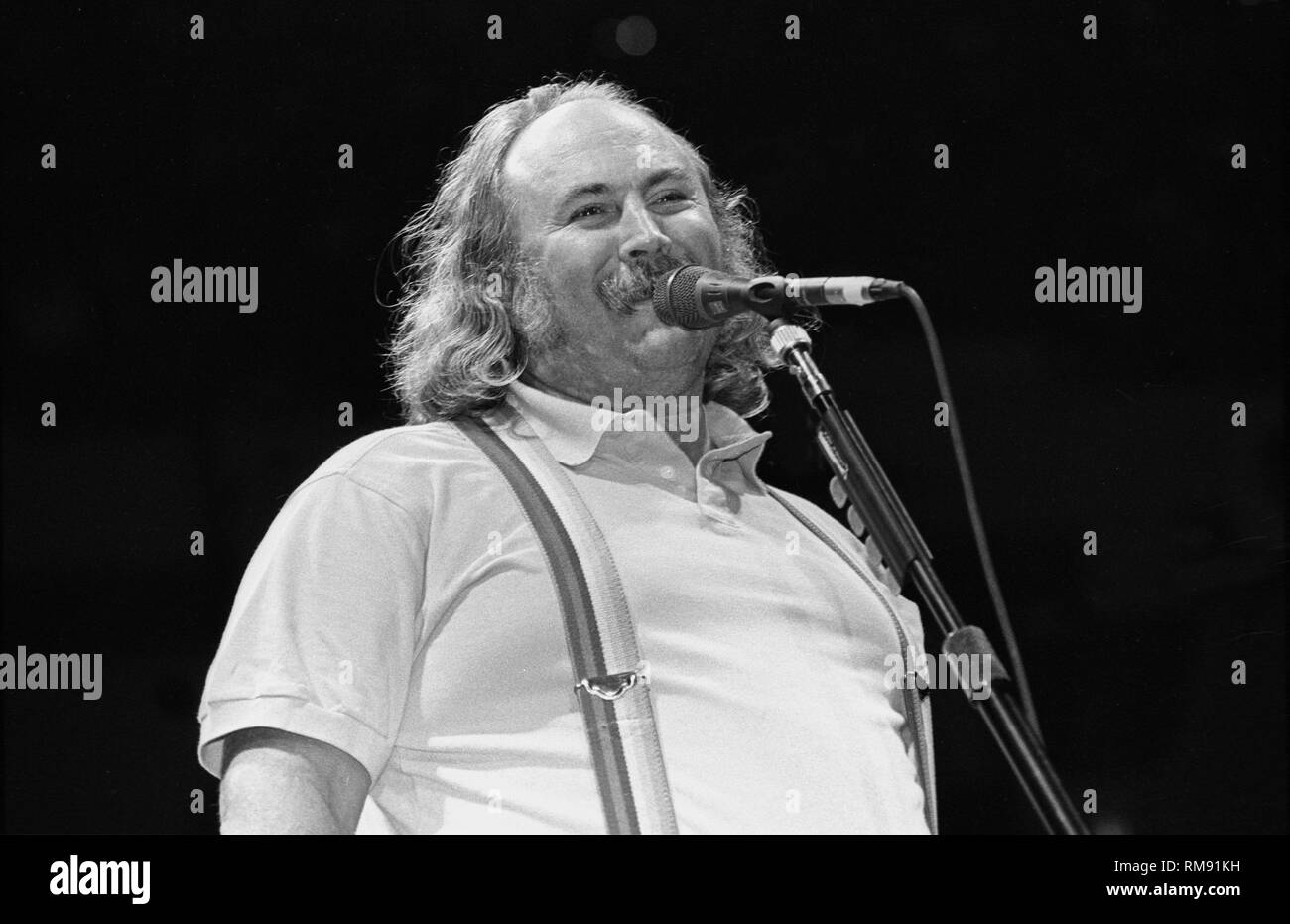 Singer, songwriter and guitarist David Crosby is shown performing on ...