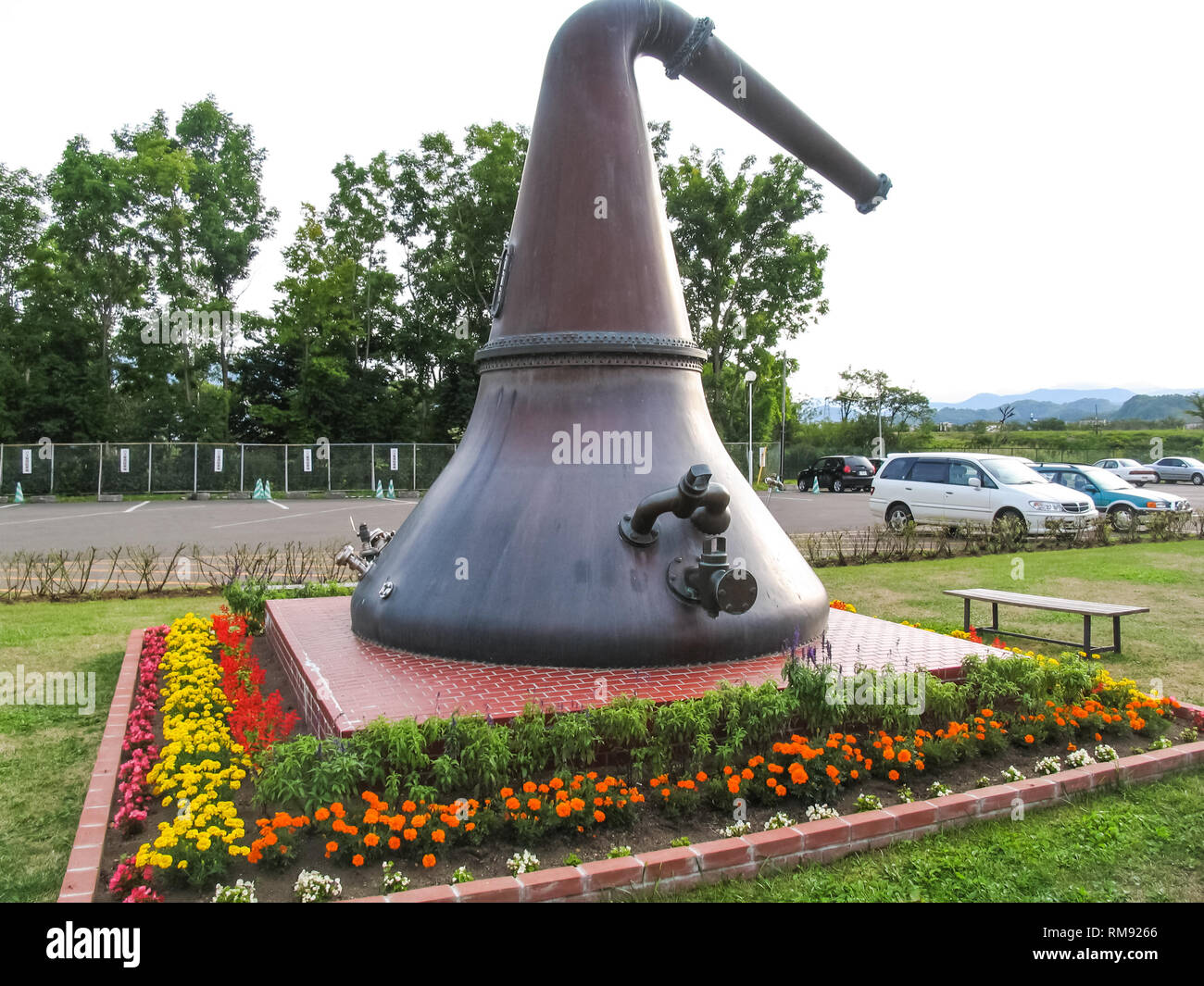 Yoichi, Japan - Feb 4, 2015. Nikka whiskey, winery in Japan in yoichi ...