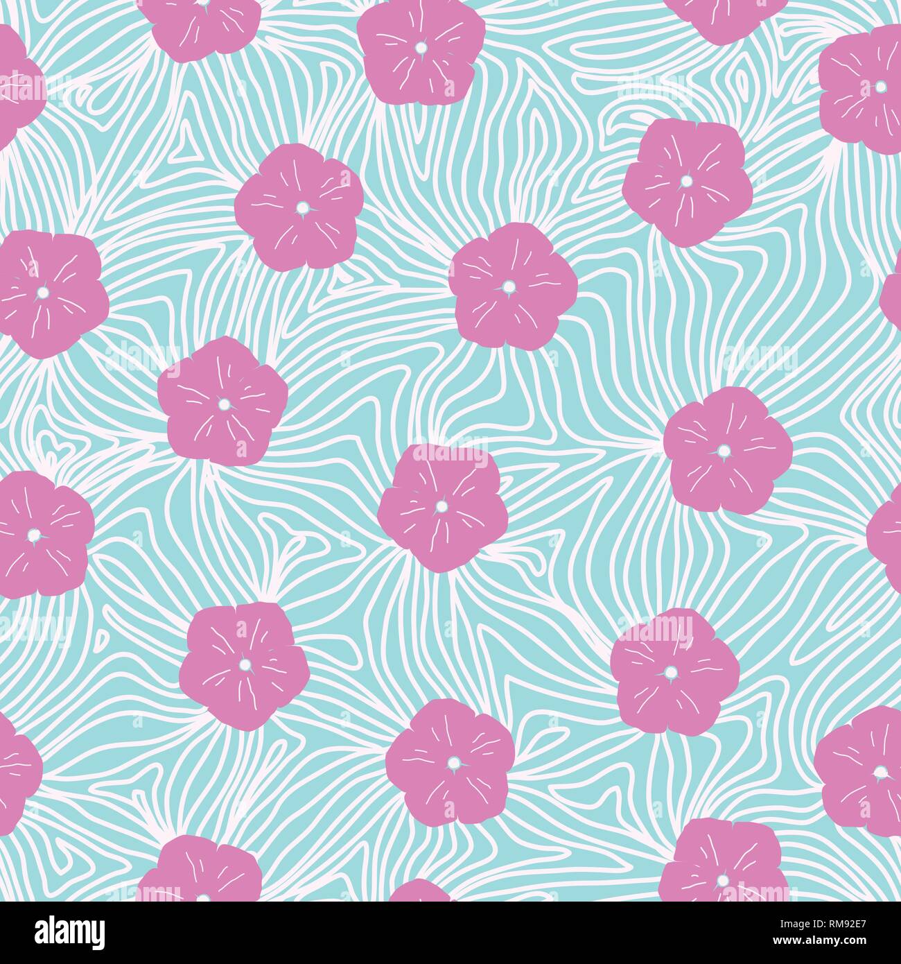 Hibiscus flower petals Stock Vector Images - Alamy