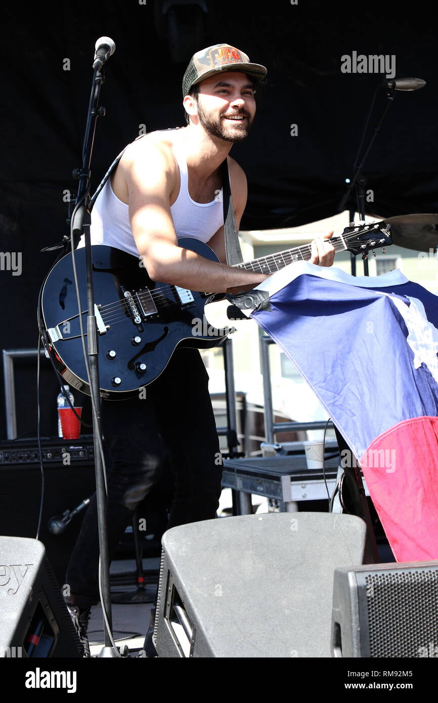Singer, songwriter and guitarist Shakey Graves is shown performing on ...