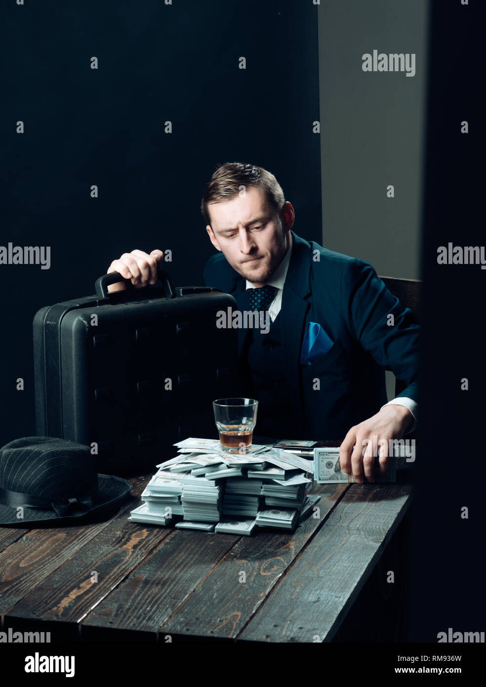 Mafia accountant hi-res stock photography and images - Alamy
