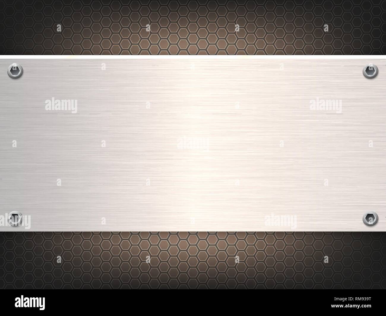 Solid metal sheet abstract background Stock Vector Image & Art - Alamy