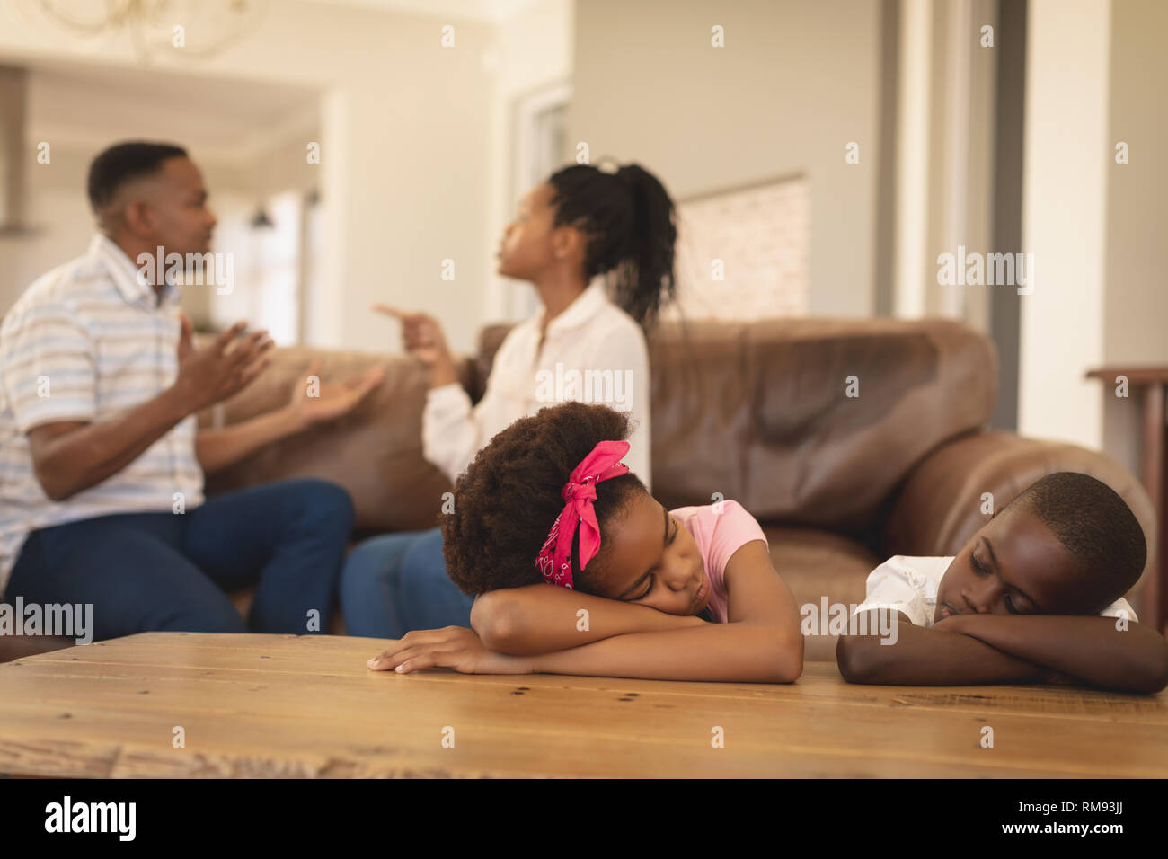 Children Fighting With Parents