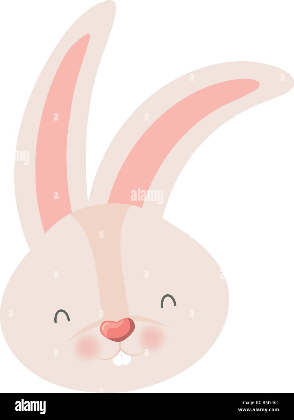 rabbit head isolated icon Stock Vector Image & Art - Alamy