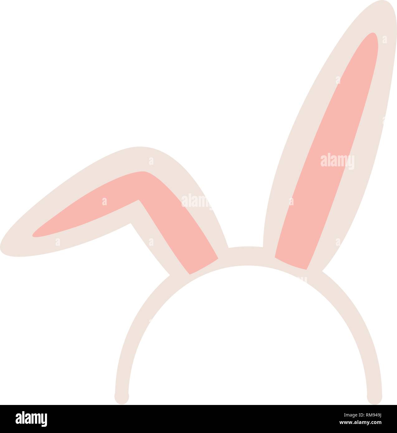 rabbit ears isolated icon Stock Vector Image & Art - Alamy