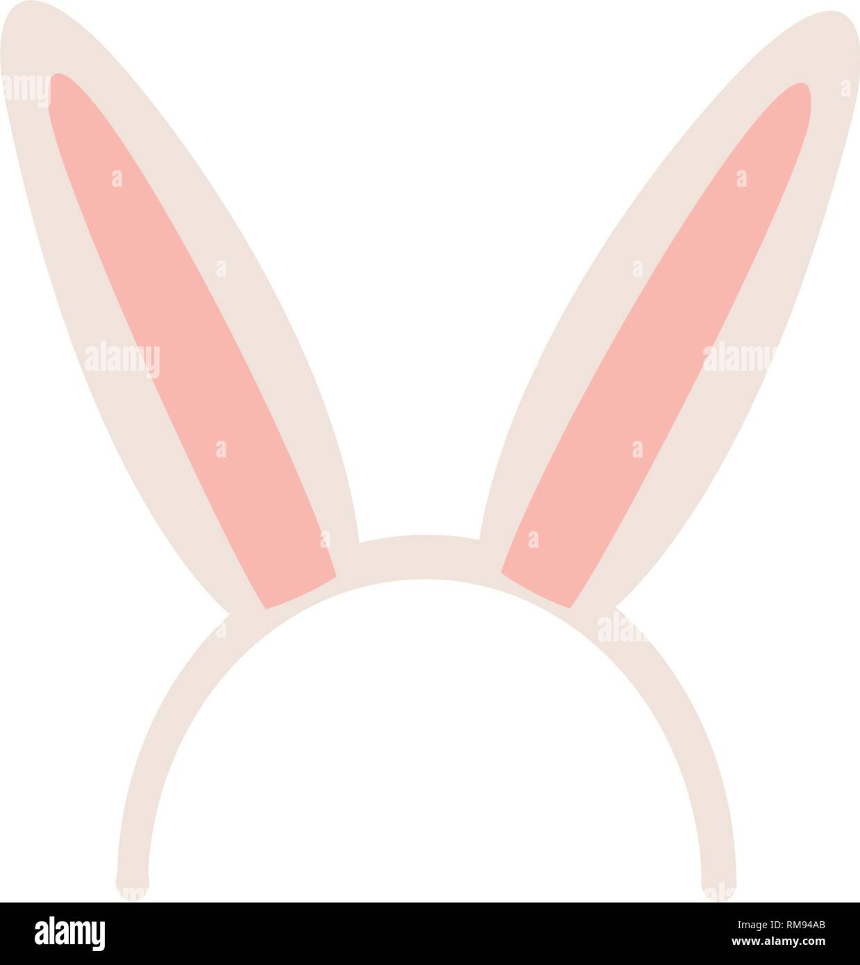 rabbit ears isolated icon Stock Vector Image & Art - Alamy