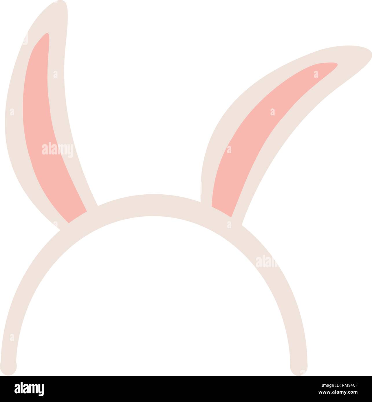 rabbit ears isolated icon Stock Vector Image & Art - Alamy
