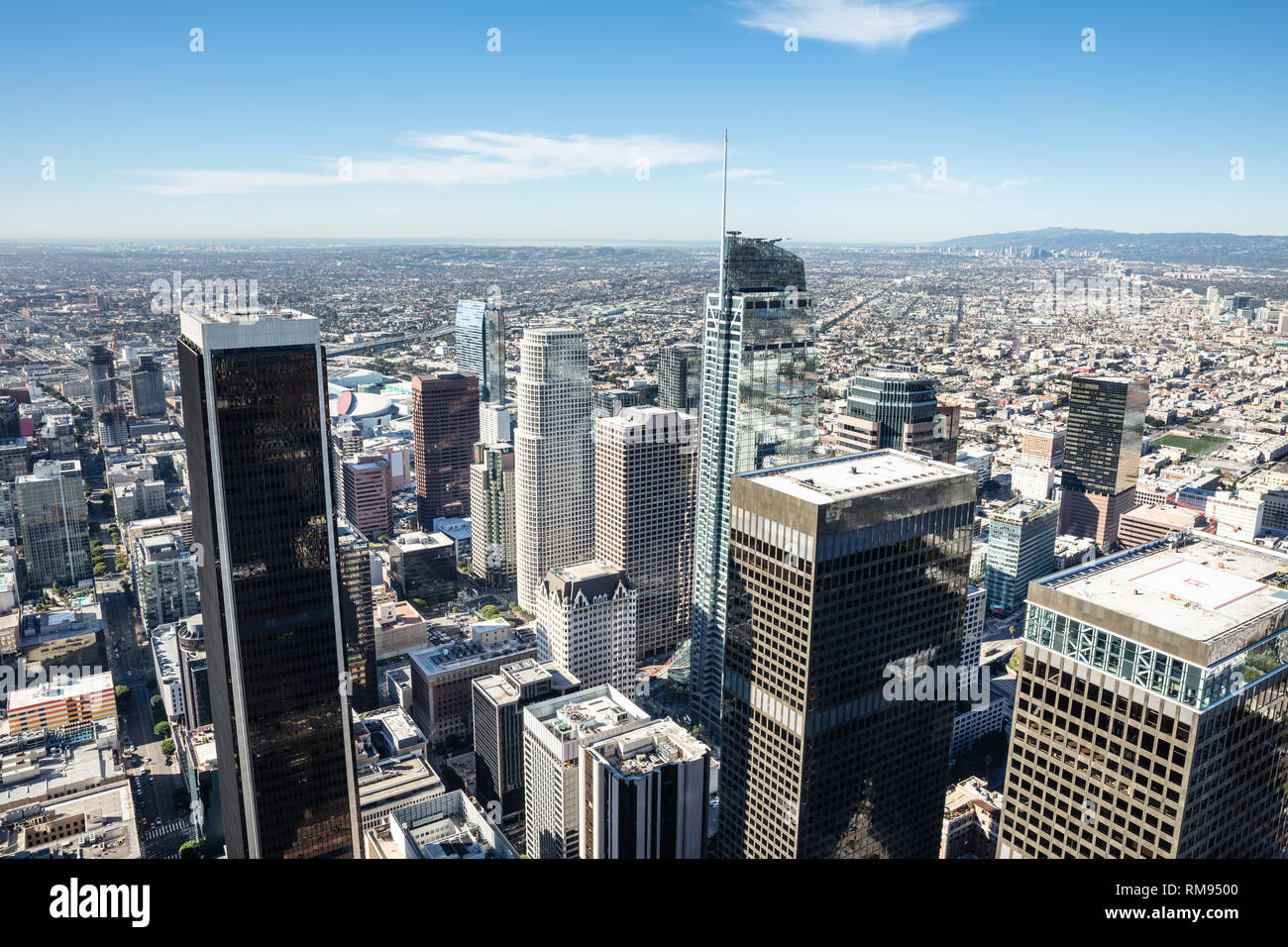 Los angeles buildings hi-res stock photography and images - Alamy