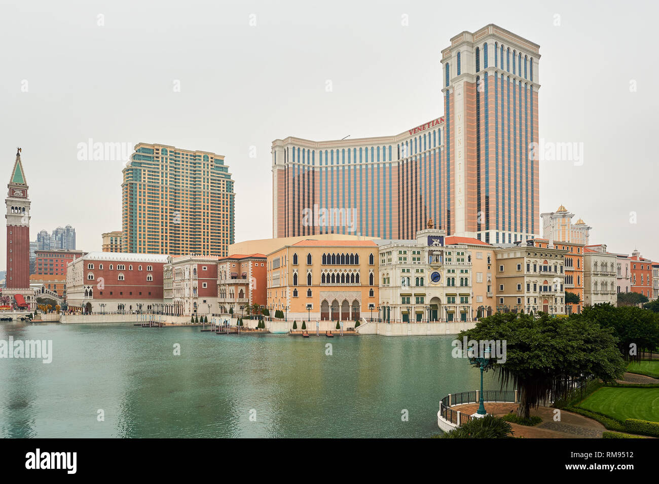 MACAO - CIRCA FEBRUARY, 2016: Macao at daytime. Macao is an autonomous ...