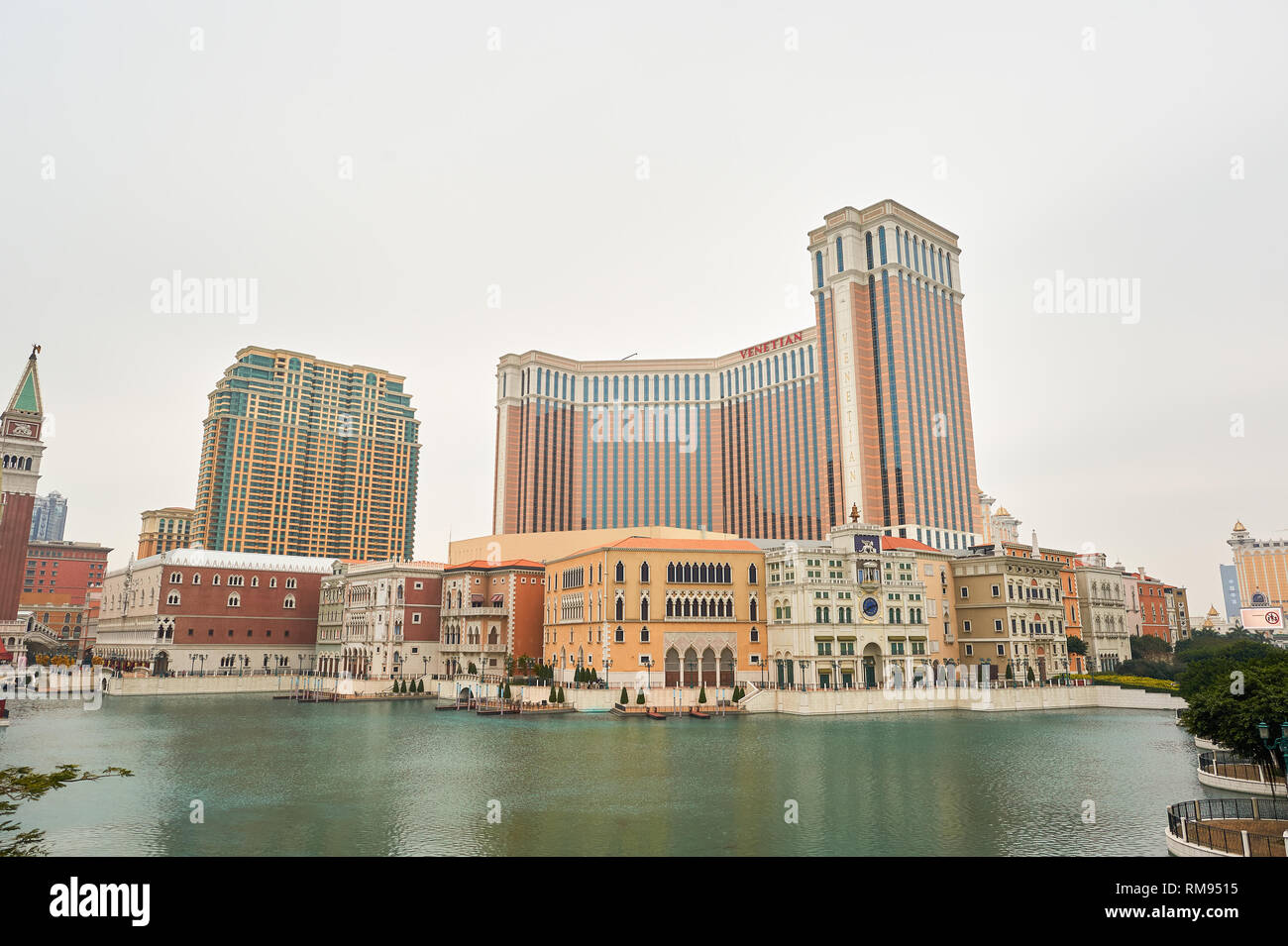 MACAO - CIRCA FEBRUARY, 2016: Macao at daytime. Macao is an autonomous ...
