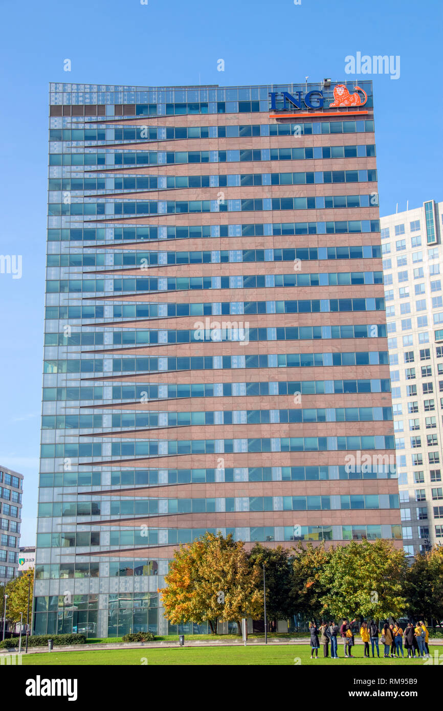 ING Building At Amsterdam The Bijlmer The Netherlands 2018 Stock Photo ...